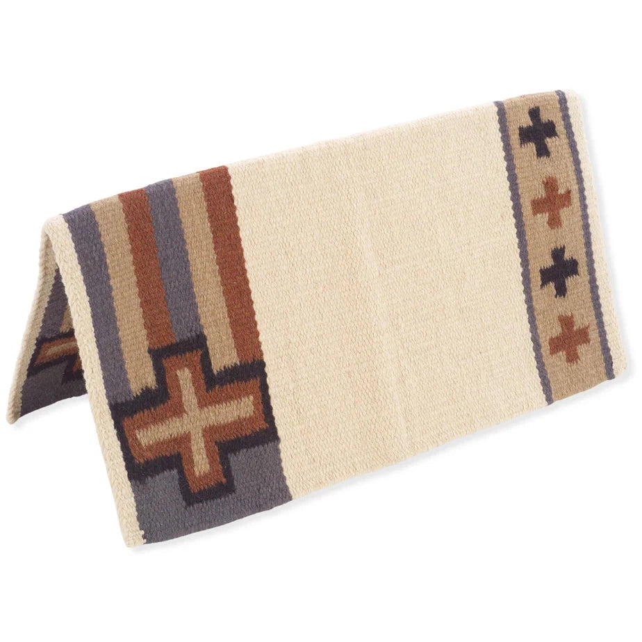 El Paso Saddle Blanket Wool Cross Design