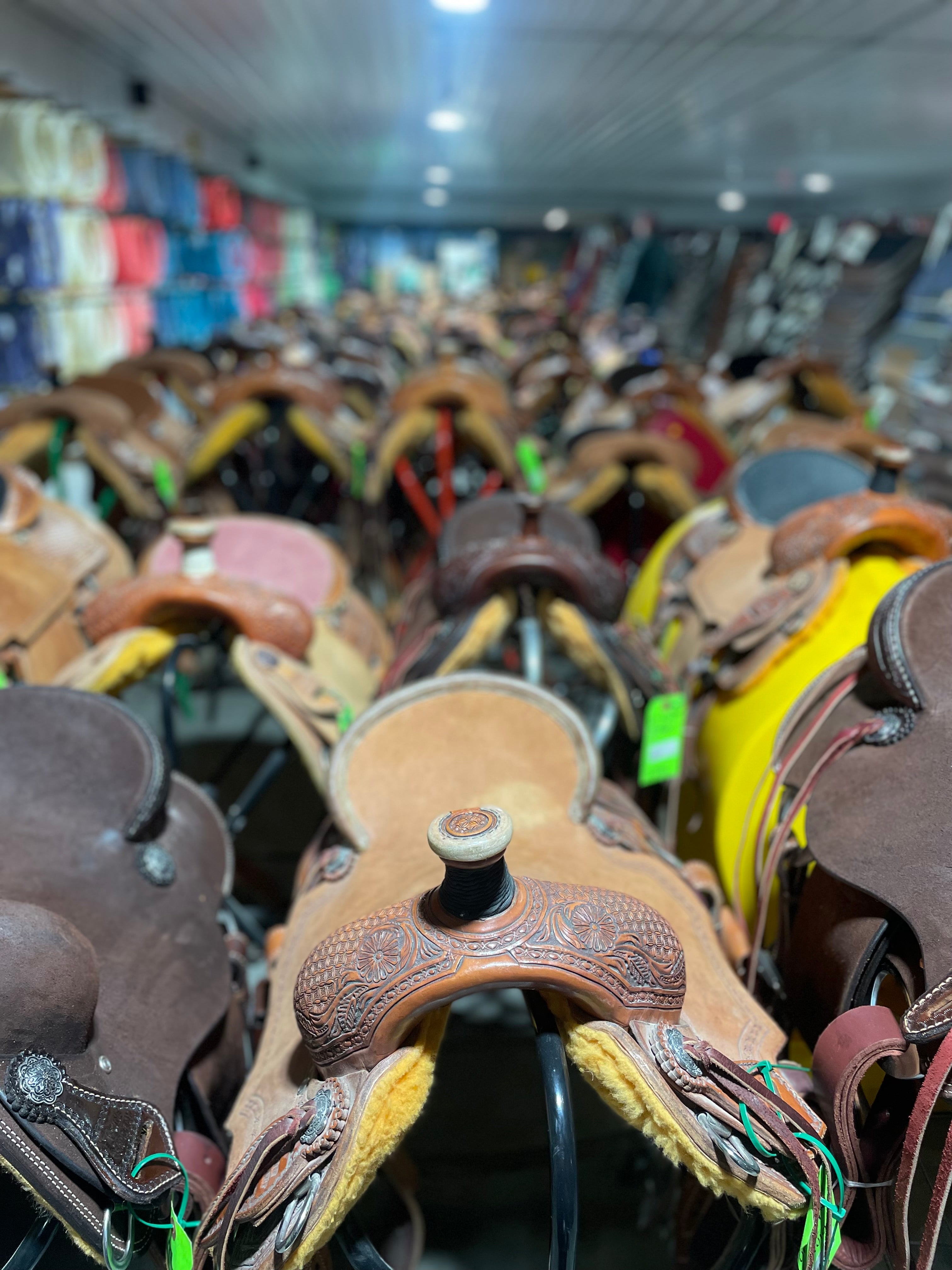 Rope Saddles – Irvine Tack & Western Wear