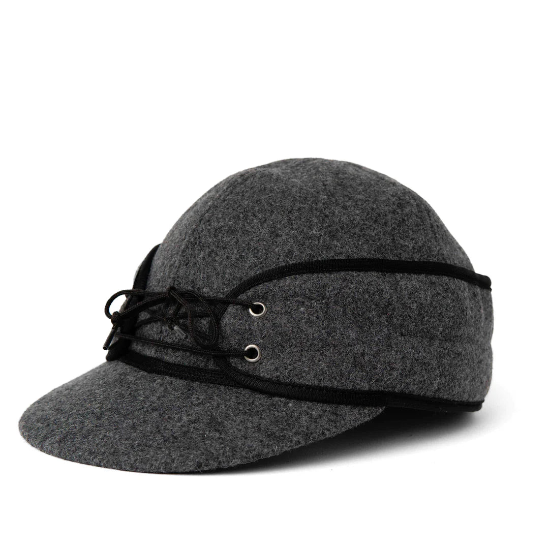 Crown Cap Classic Wool Blend Railroad Hat- Front Lace – Irvine Tack ...
