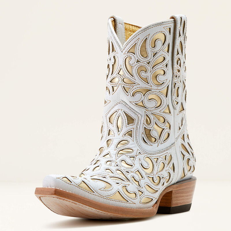 Ariat Women's Valentina Classic Western Boot-Classic Alabaster – Irvine ...