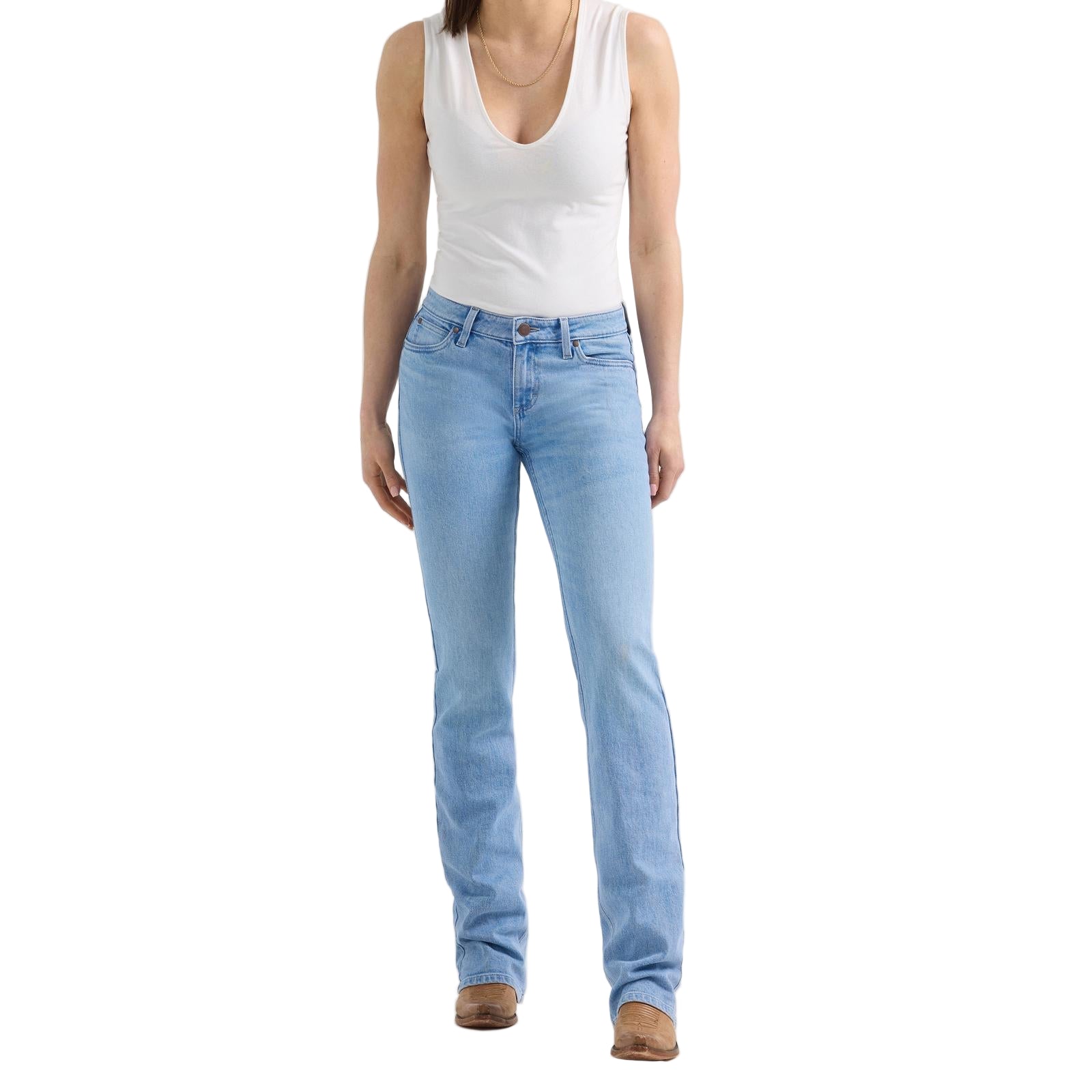 Wrangler Women's Retro Mae Boot Cut Midrise Jean- Kai