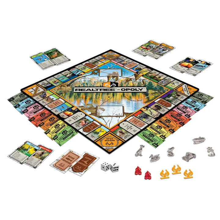 Realtree Opoly Board Game for Nature Lovers – Irvine Tack & Western Wear