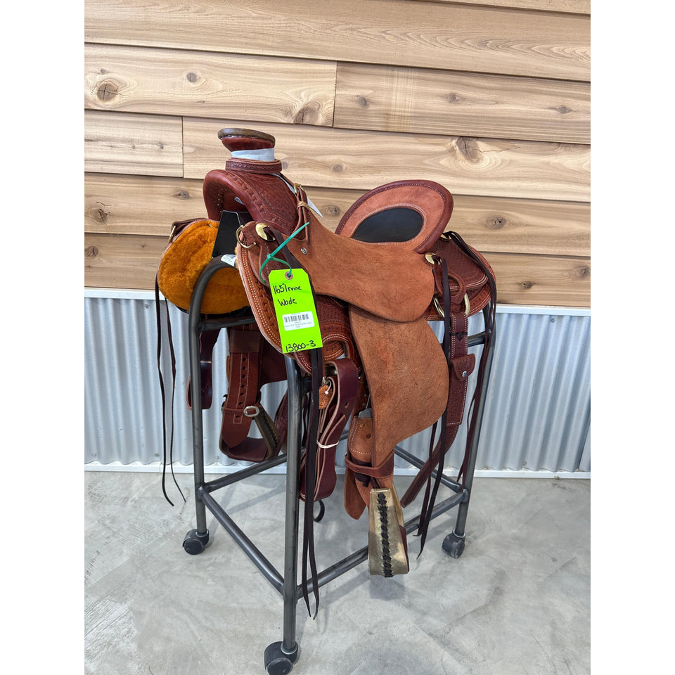 Saddles at Irvines tack and Western Wear