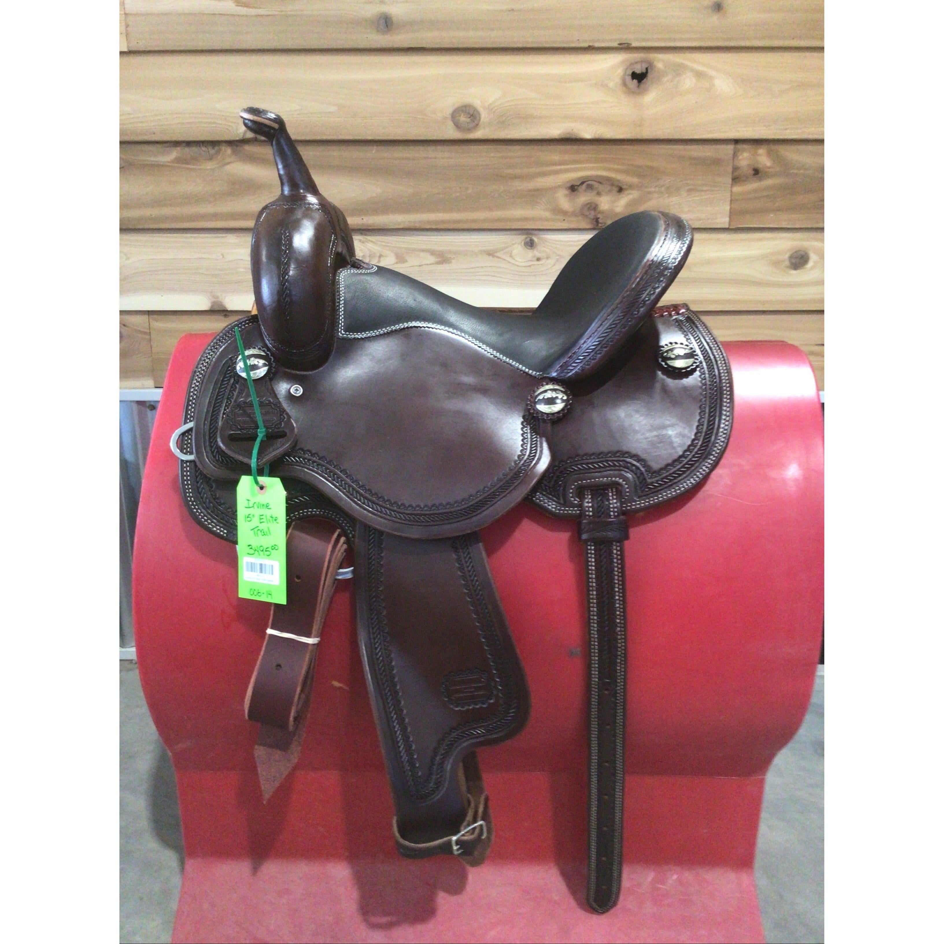 Irvine Elite 15" Trail Saddle – Irvine Tack & Western Wear