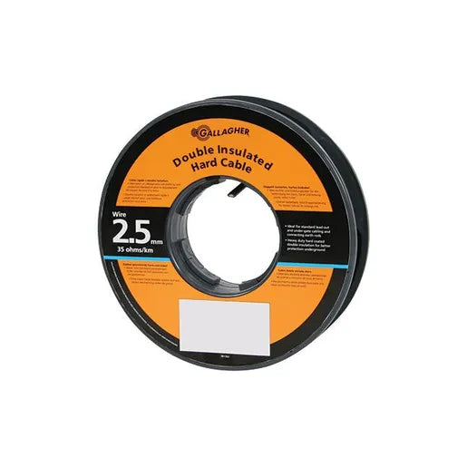 Gallagher 2.5mm Double Insulated hard Cable-20M – Irvine Tack & Western ...
