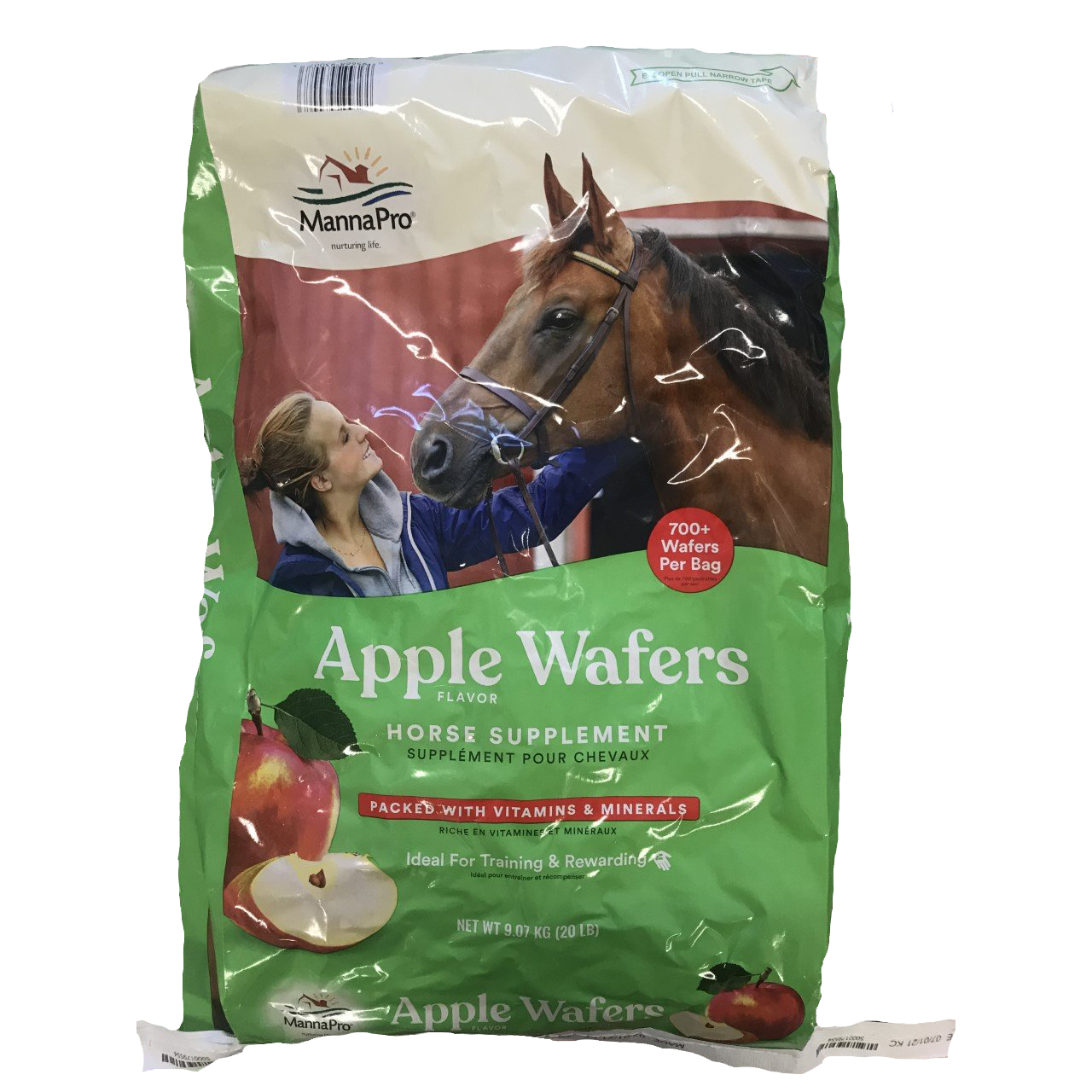 Manna Pro Apple Wafer 20lb – Irvine Tack & Western Wear