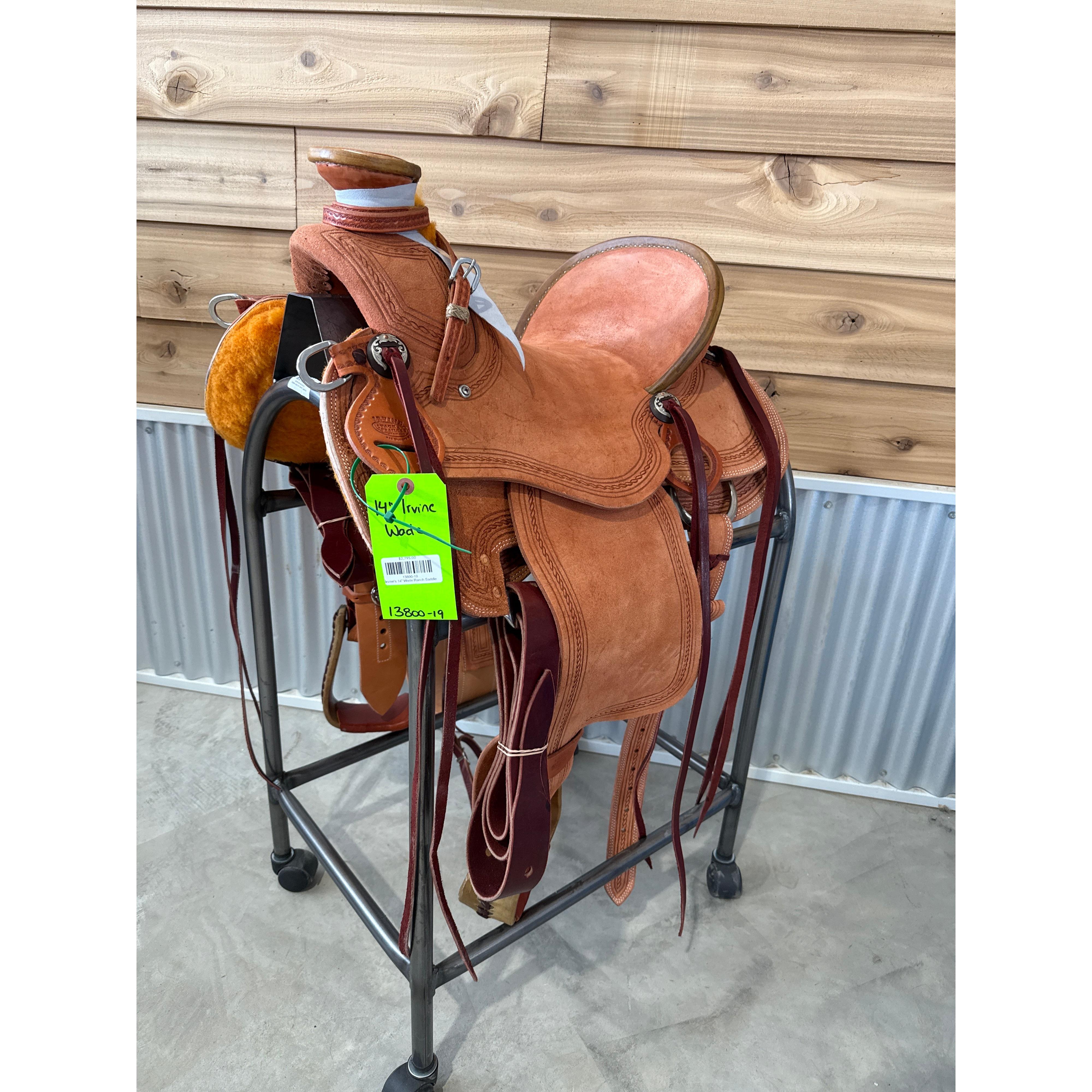 Irvine's 14" Wade Ranch Saddle – Irvine Tack & Western Wear