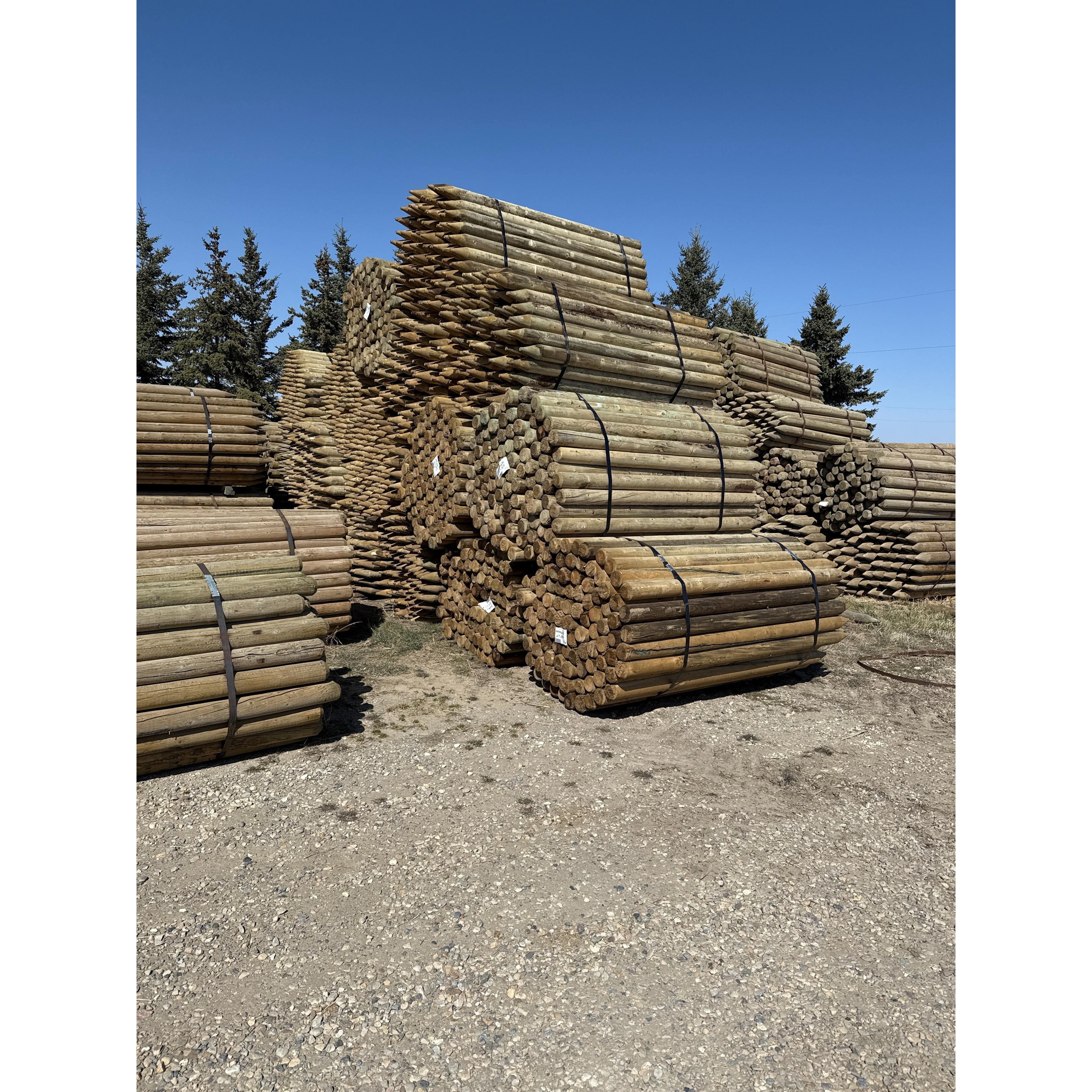 Fence Post- Doweled & Treated – Irvine Tack & Western Wear