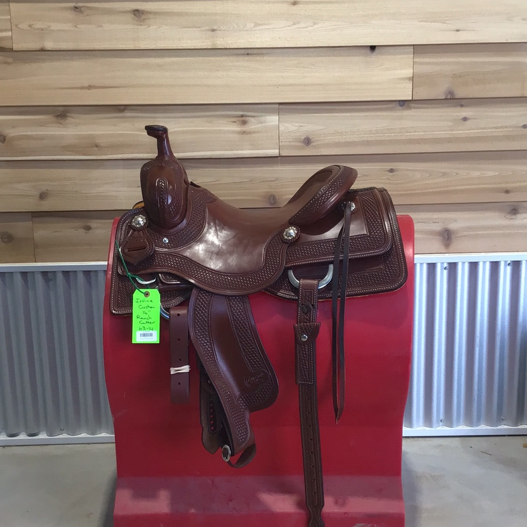 Irvine's Custom 16" Ranch Cutter – Irvine Tack & Western Wear