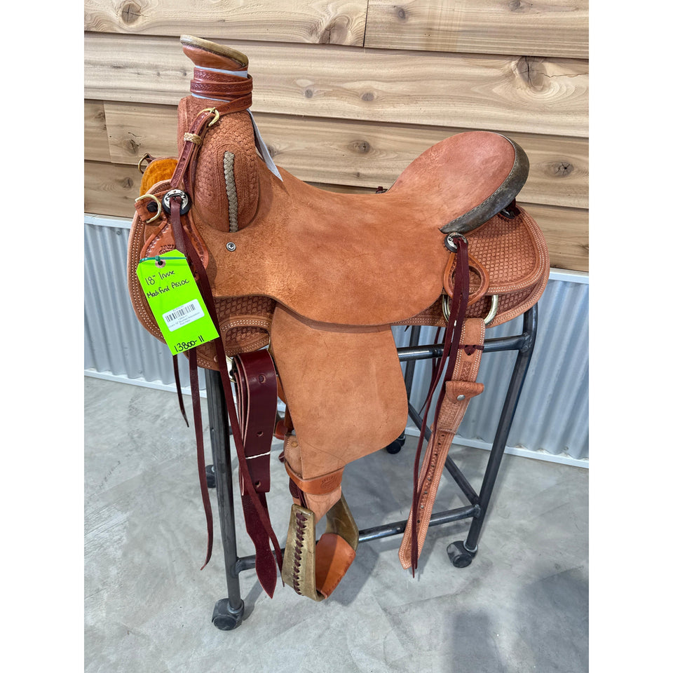 Saddles at Irvines tack and Western Wear