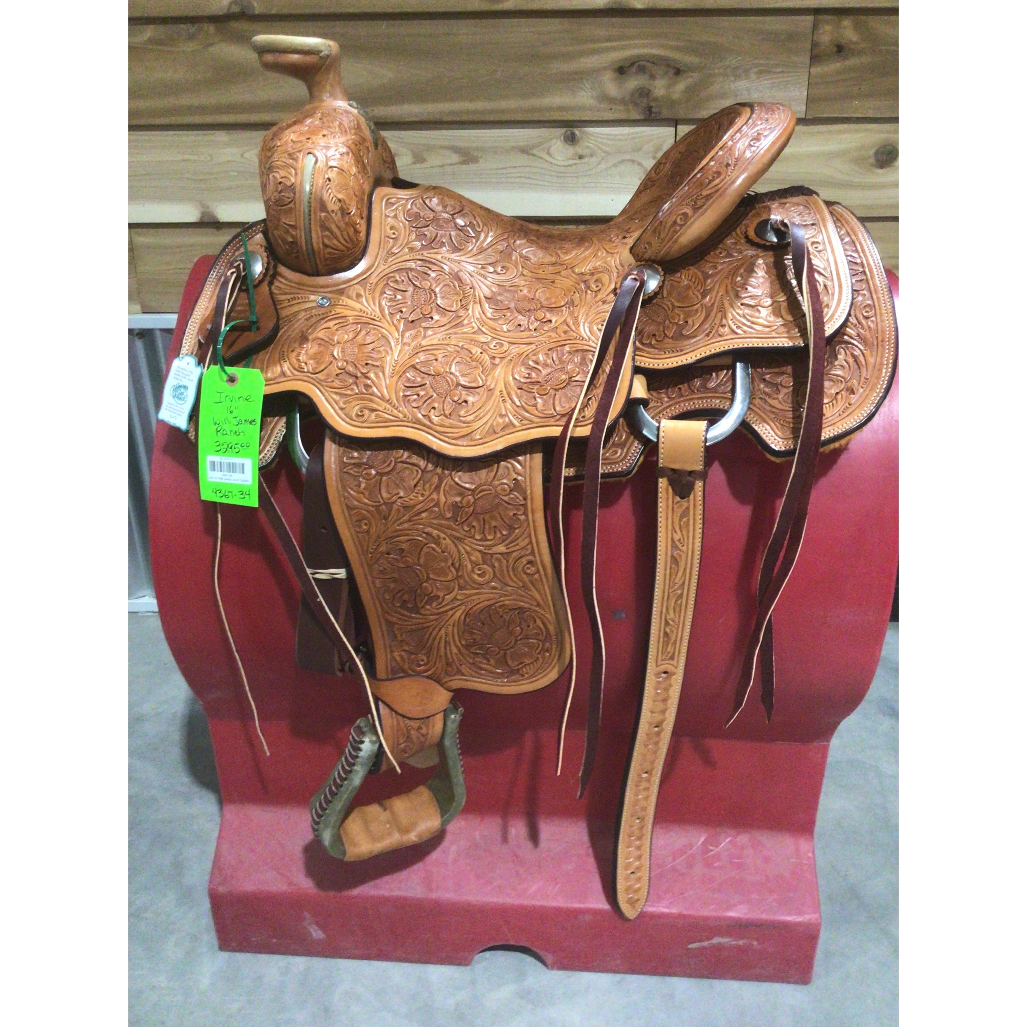Irvine 16" Will James ranch Saddle – Irvine Tack & Western Wear