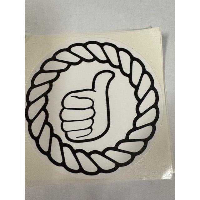 Dally Up Caps Large Dally Logo Sticker