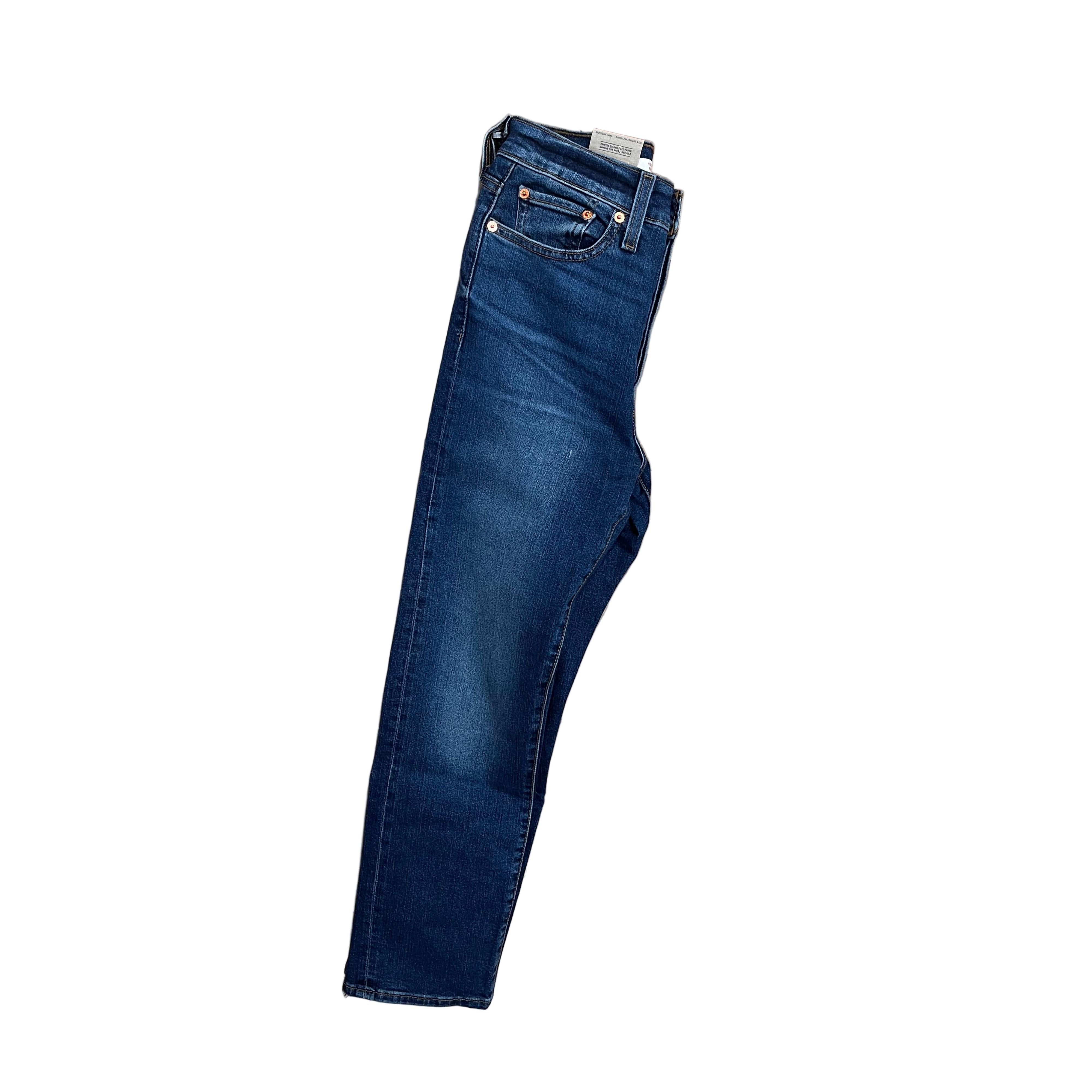 Levi's Women's Straight Leg Wedgie Here We Go Jean- Indigo