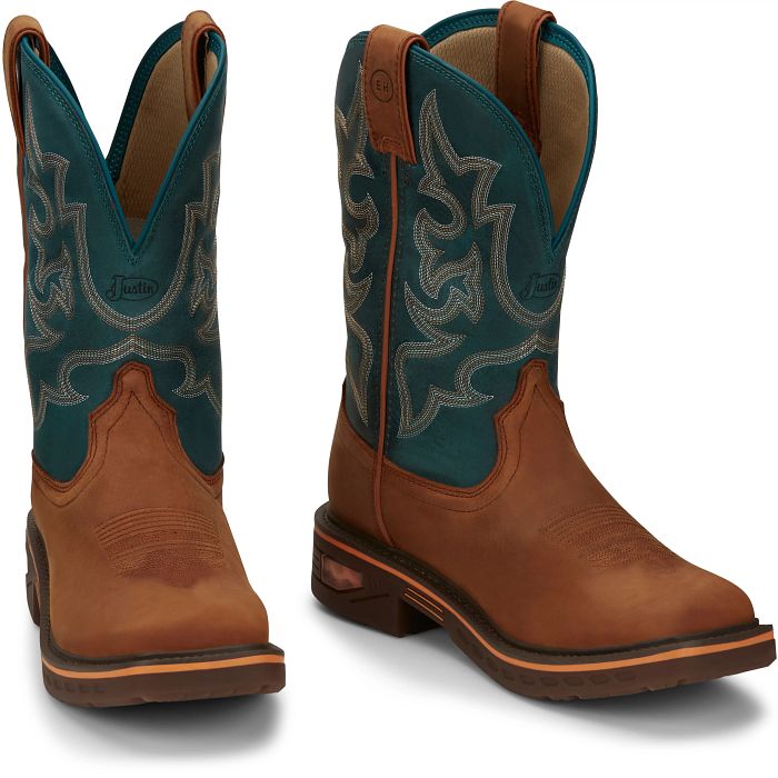 Justin Men's Resistor 11" Work Boot – Irvine Tack & Western Wear