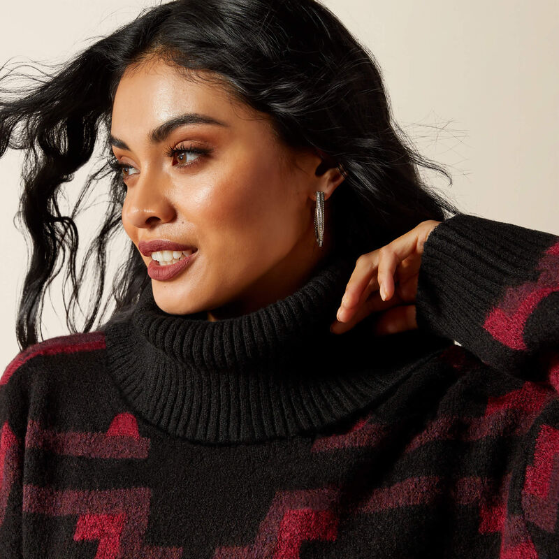 Ariat Womens Coatigan Chimayo Sweater Navy JCD – Irvine Tack & Western Wear