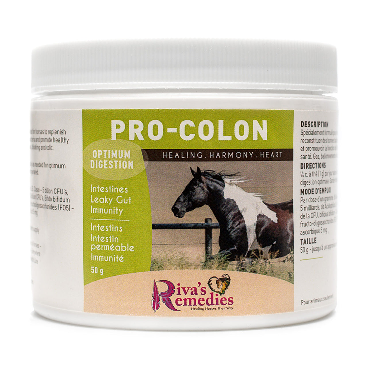 Riva's Remedies Horse:Pro-Colon (100g)