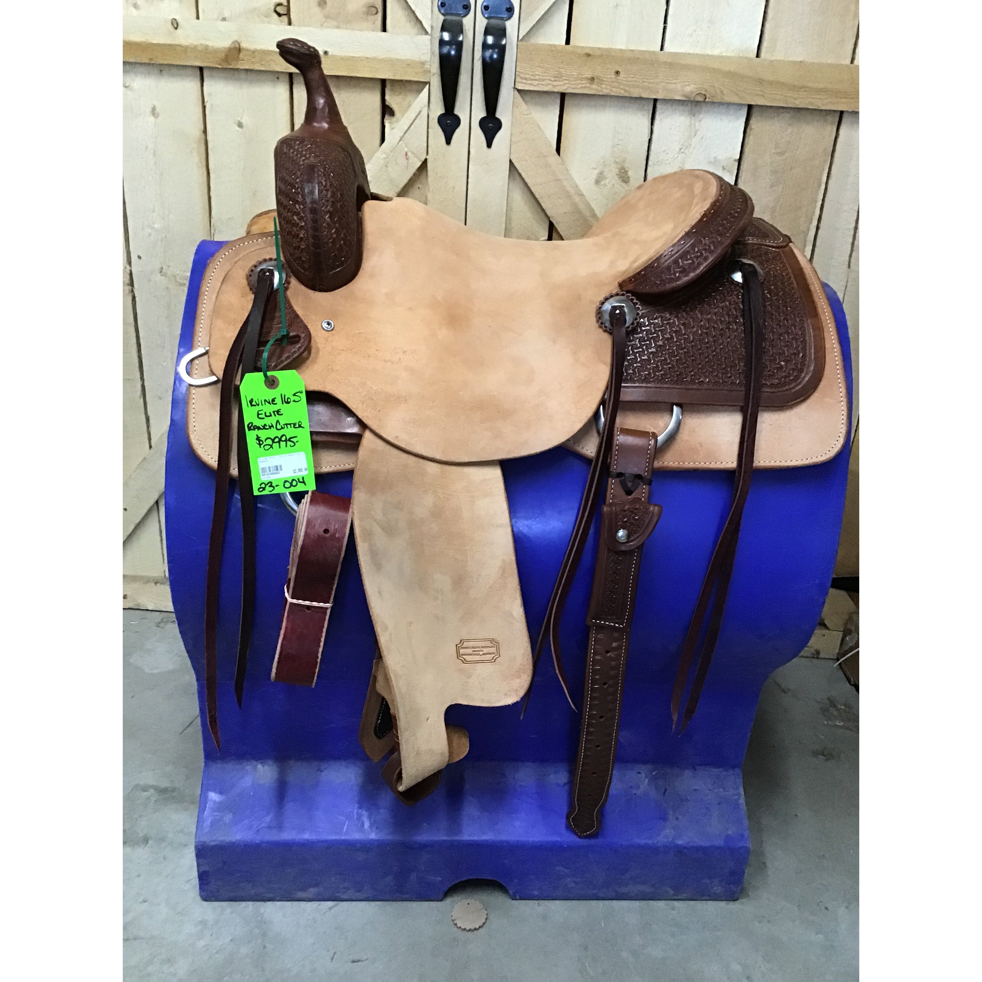 Irvine 16.5" Elite Ranch Cutting Saddle