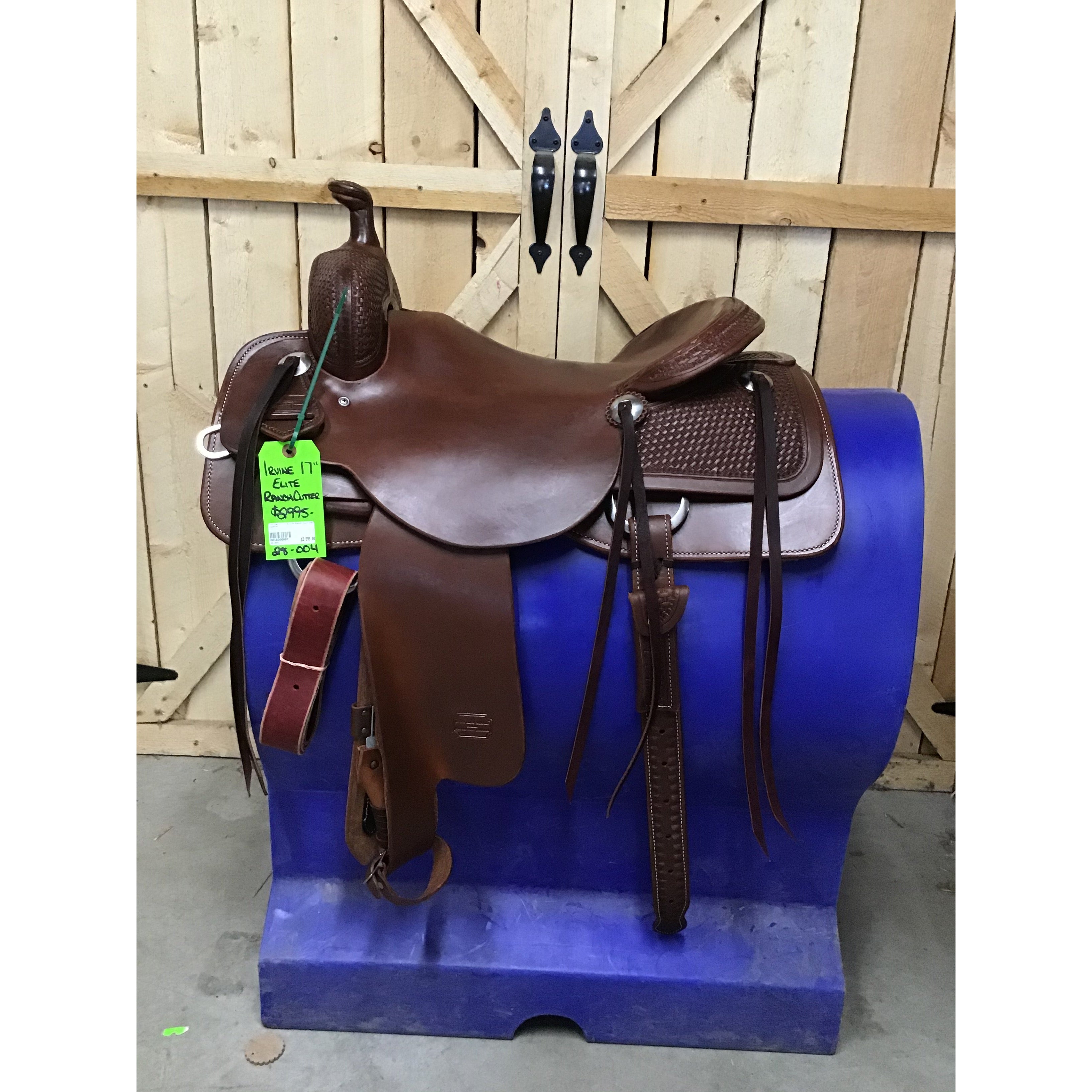 Irvine 17" Elite Ranch Cutting Saddle